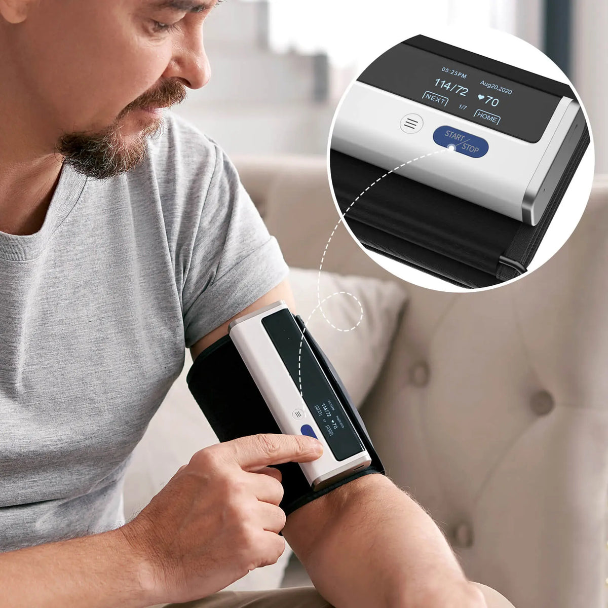 Wellue™ Armfit SMART BLOOD PRESSURE MONITOR – TekHanceUS